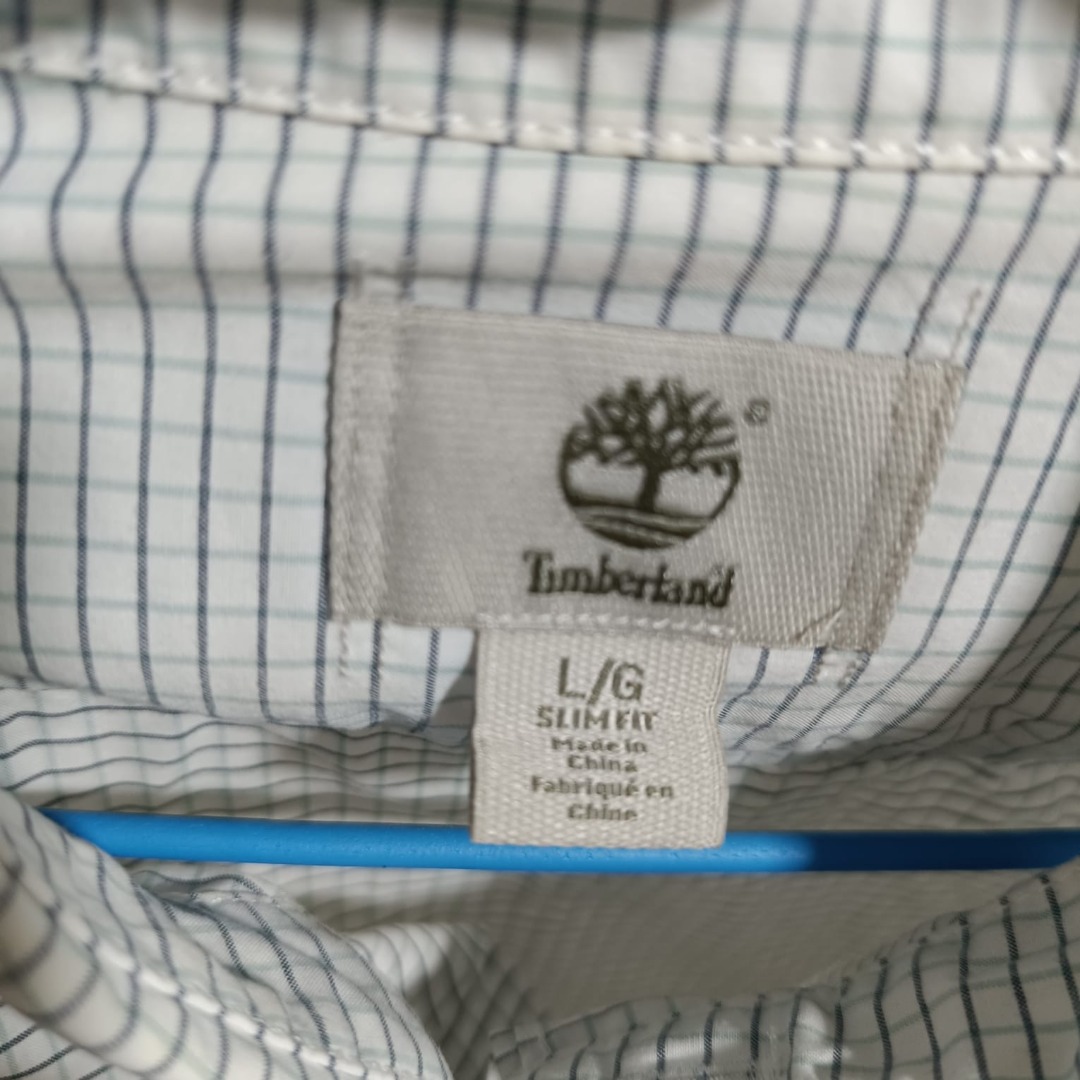 TIMBERLAND Genuine Shirt L Size. Hardly Wear at all, Men's Fashion ...