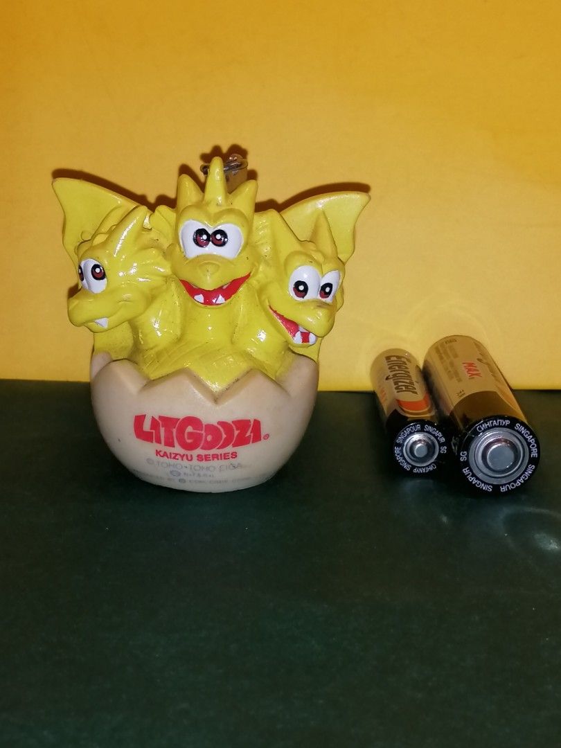 Toei Ultraman Kaiju Ghidorah chibi keychain Rare!, Hobbies & Toys, Toys ...