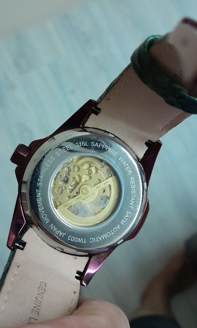 Tomaz skeleton, Luxury, Watches on Carousell
