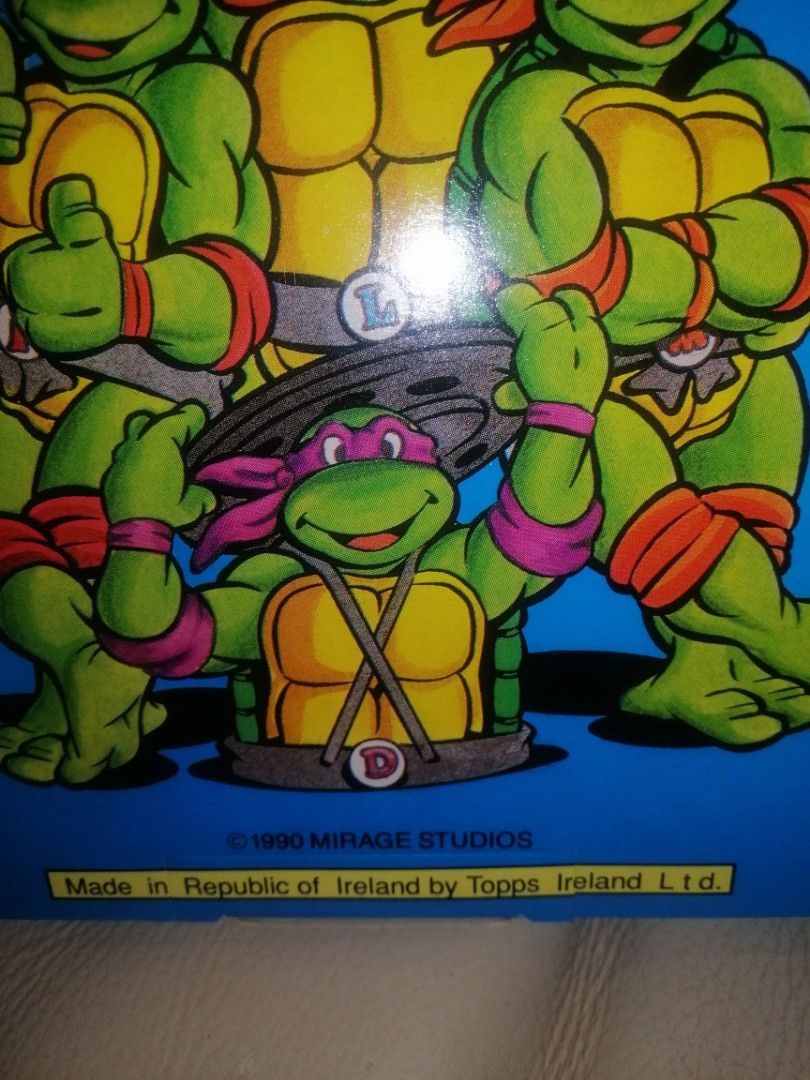 Topps Teenage Mutant Ninja Turtles TMNT Complete Set of 66 pcs cards ...