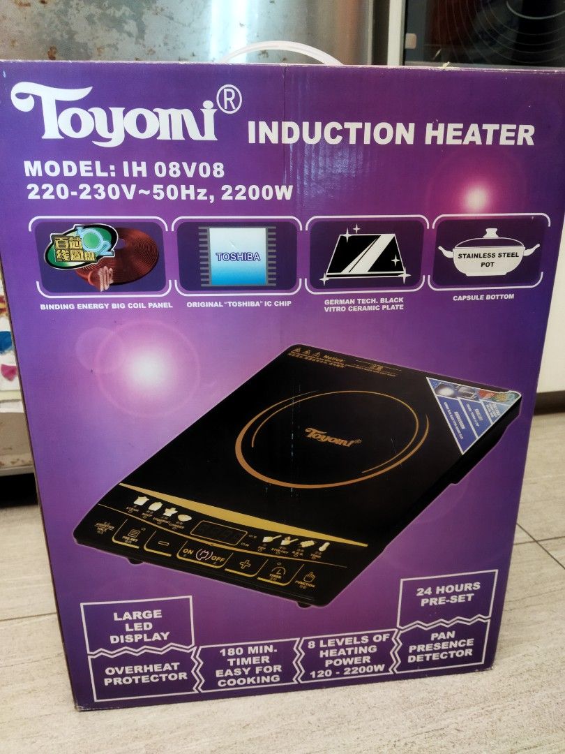 Toyomi Induction Heater, TV & Home Appliances, Kitchen Appliances ...