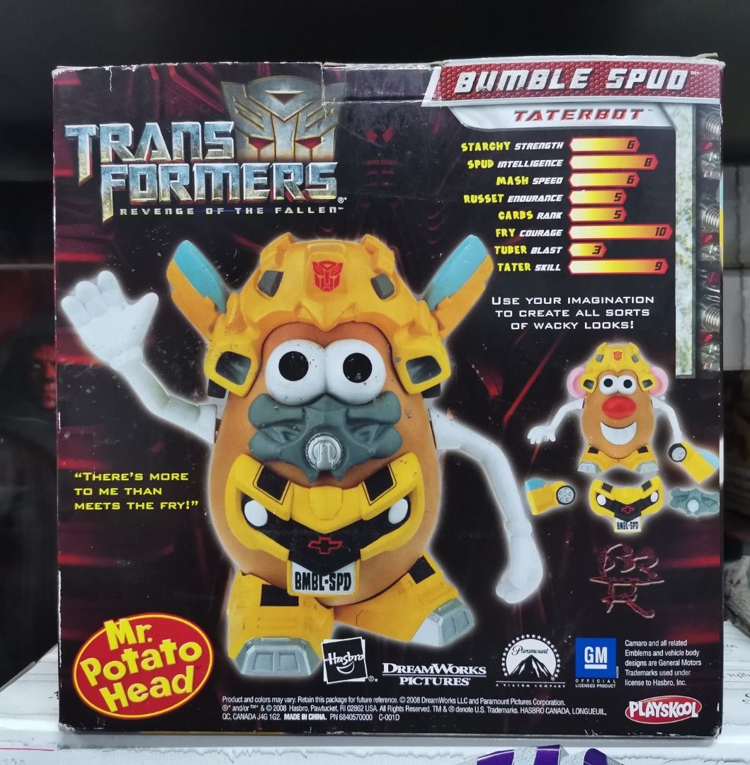 TRANSFORMERS ROTF MR. POTATO HEAD BUMBLE SPUD, Hobbies & Toys, Toys ...