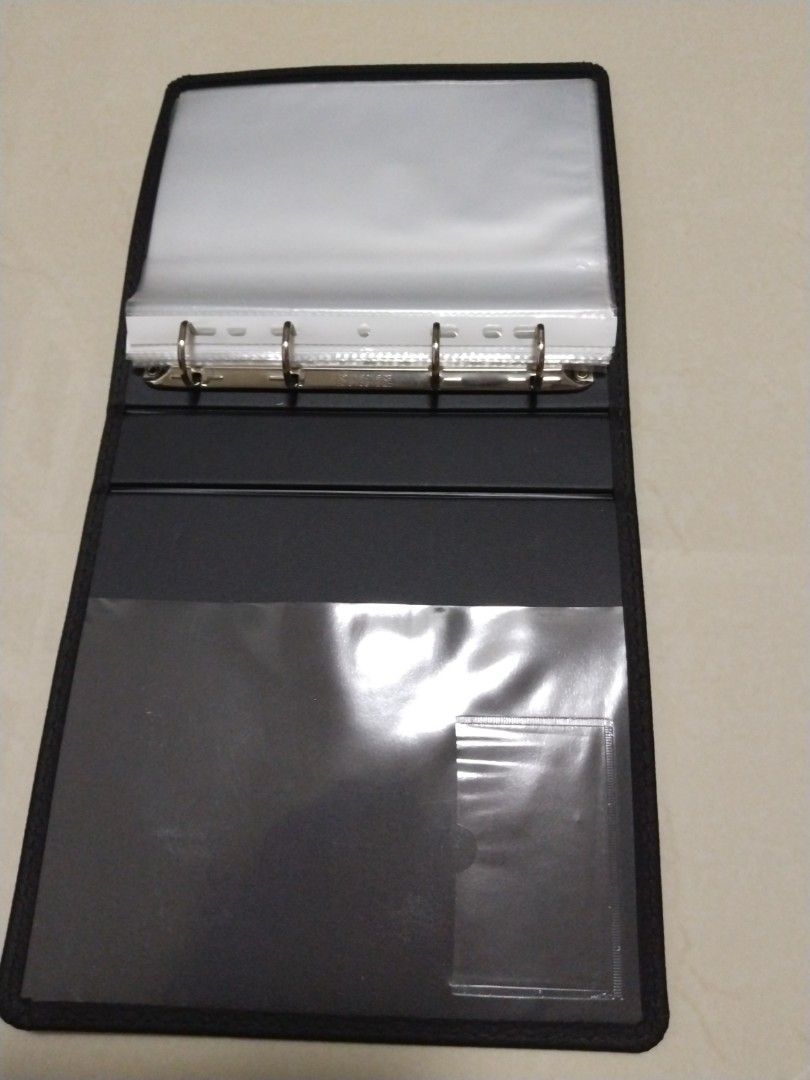 Transparent Pocket Ring File, Hobbies & Toys, Stationery & Craft, Other ...