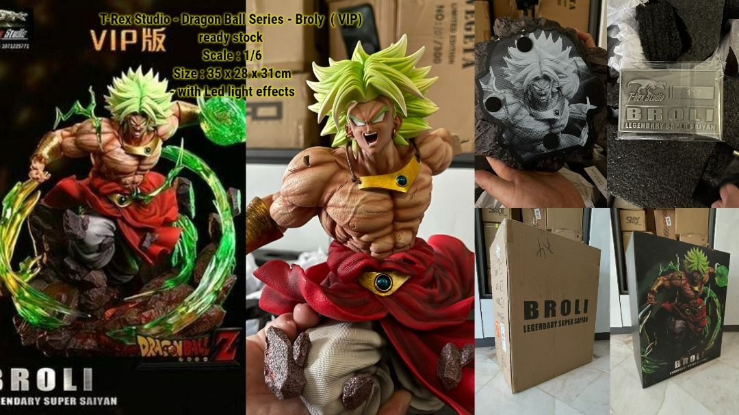 TRex Studio - Dragon Ball Series - Broly VIP, Hobbies & Toys, Toys ...