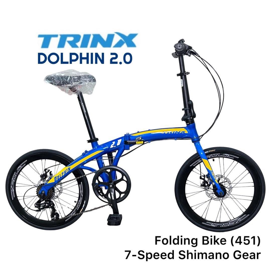 Trinx Dolphin 2.0 Folding Bike, Sports Equipment, Bicycles & Parts, Bicycles on Carousell