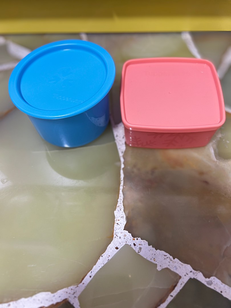 Tupperware storage box (set of 2), Furniture & Home Living, Kitchenware ...