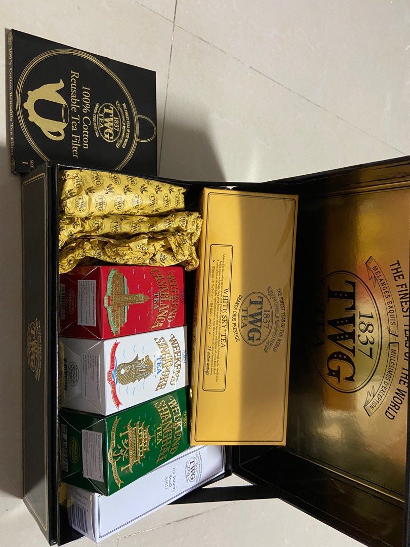 TWG Hamper Tea Set, Food & Drinks, Gift Baskets & Hampers on Carousell