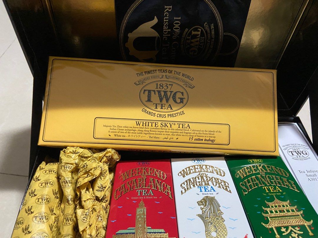 TWG Hamper Tea Set, Food & Drinks, Gift Baskets & Hampers on Carousell