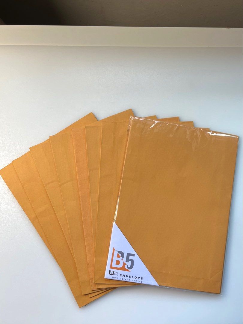 U-Grade B5 String & Button Envelope (new), Hobbies & Toys, Stationery ...