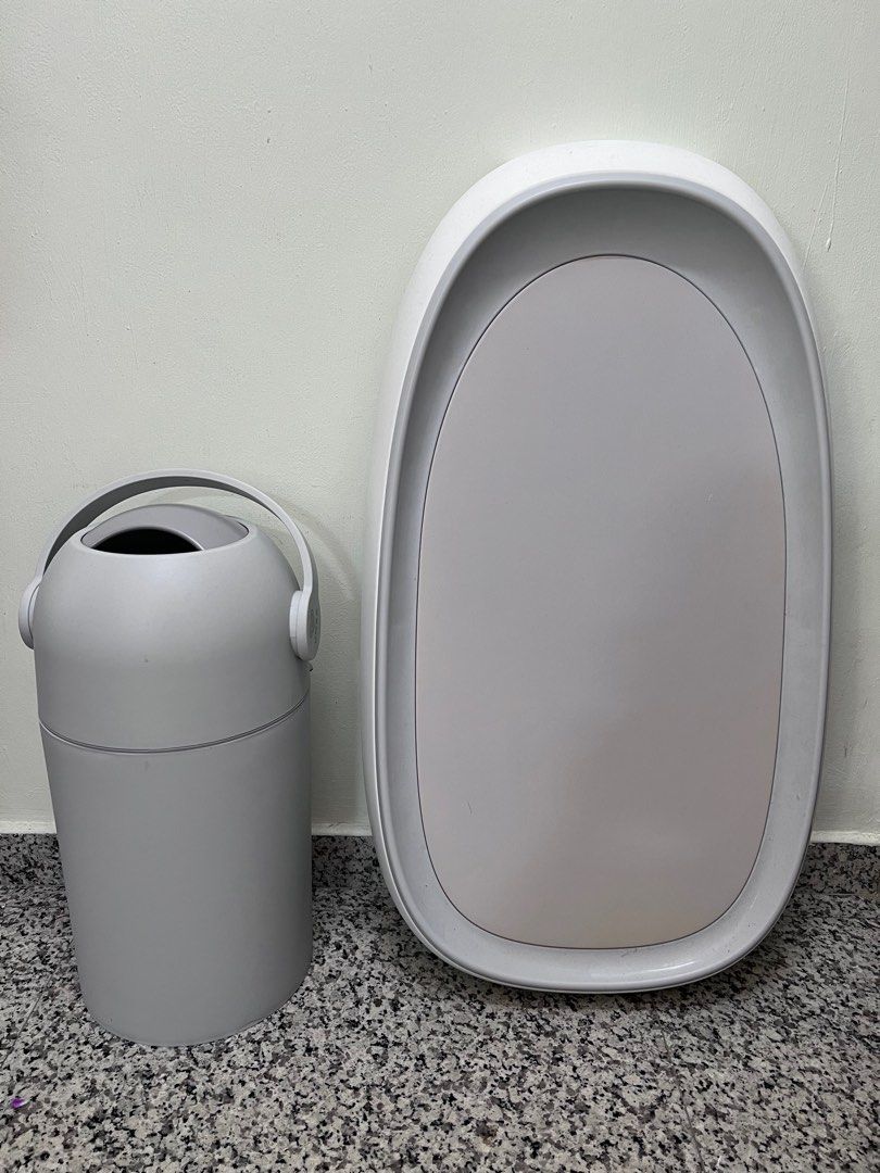 Umee Diaper bin and Ergonomic Changing Pad, Babies & Kids, Bathing ...