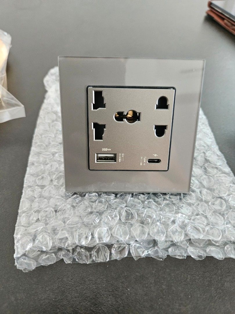 USB power socket x 2 bundle, TV & Home Appliances, Electrical, Adaptors ...