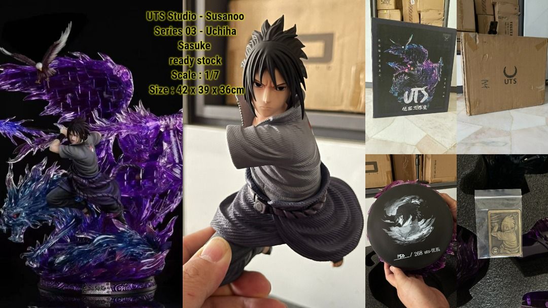 UTS Studio - Susanoo Series 03 - Uchiha Sasuke, Hobbies & Toys, Toys ...