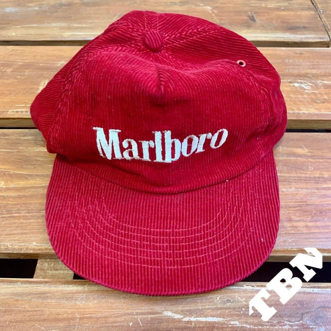 Vintage 90s Marlboro Cap Red, Men's Fashion, Watches & Accessories ...