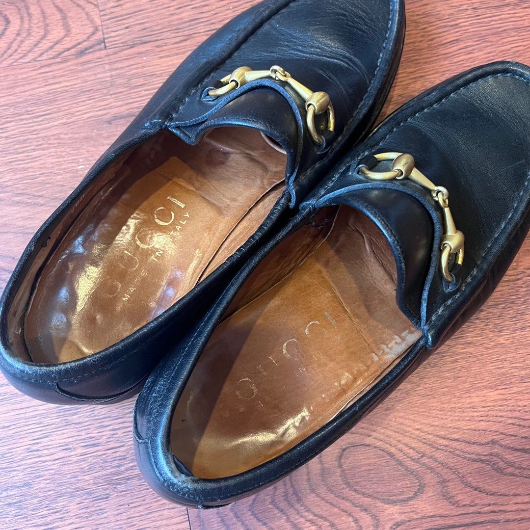 Vintage Gucci Horsebit Loafers, Men's Fashion, Footwear, Dress Shoes on ...