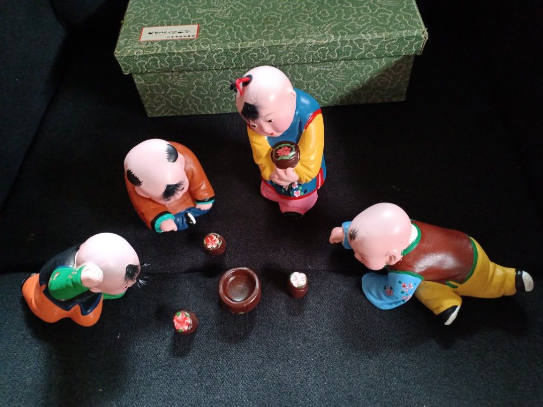Vintage Tianjin Clay Figurines, Hobbies & Toys, Memorabilia ...