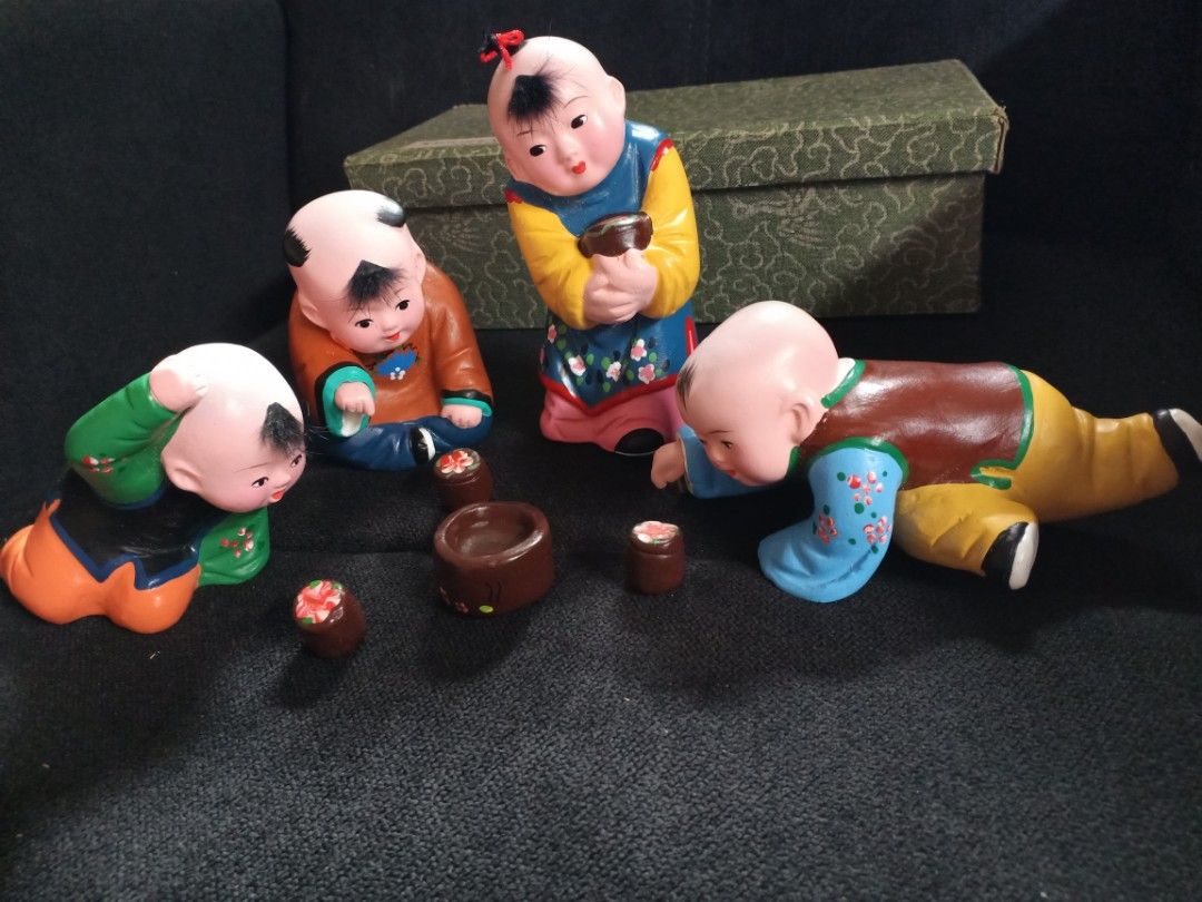 Vintage Tianjin Clay Figurines, Hobbies & Toys, Memorabilia ...
