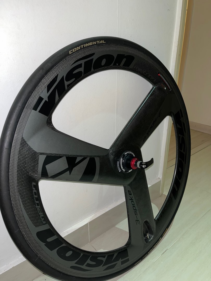 Vision Metron Tri-Spoke, Sports Equipment, Bicycles & Parts, Parts ...