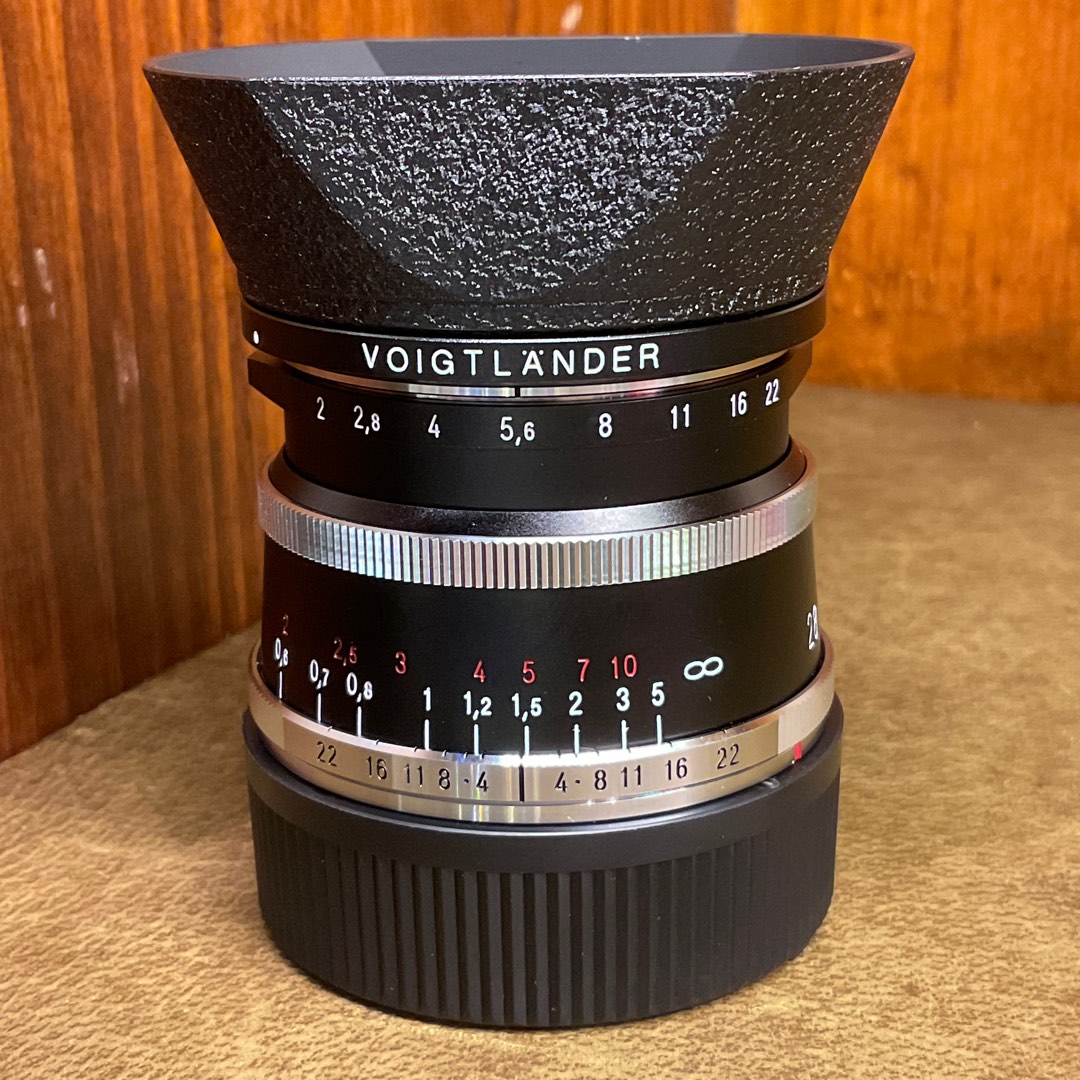 Voigtlander 28F2 Type1 M (7230160) with Box and Hood, Photography, Lens ...