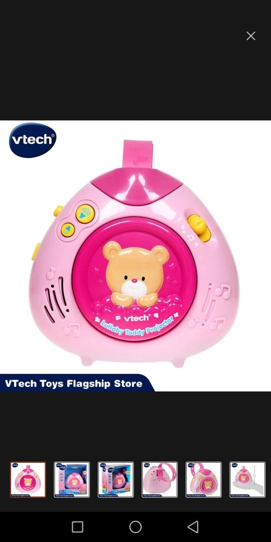 Vtech baby lullaby projector on Carousell