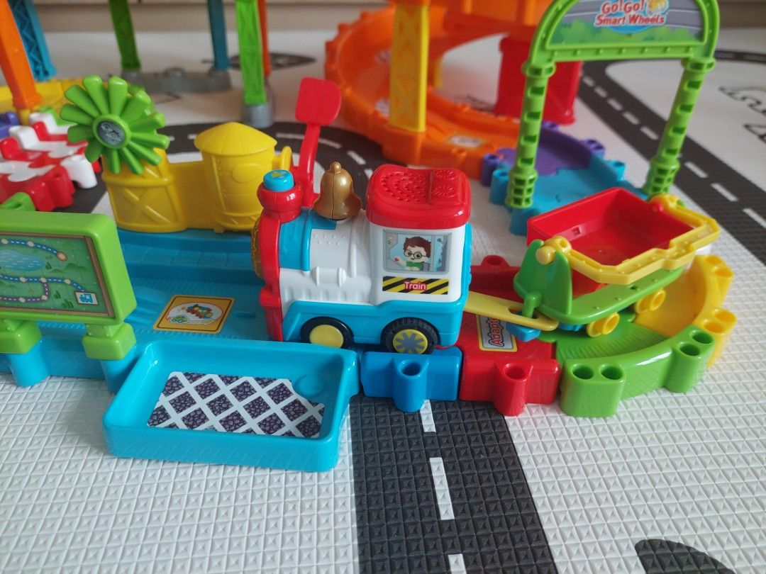 Vtech Go! Go! Smart Wheels Roadmaster Train Set, Hobbies & Toys, Toys ...