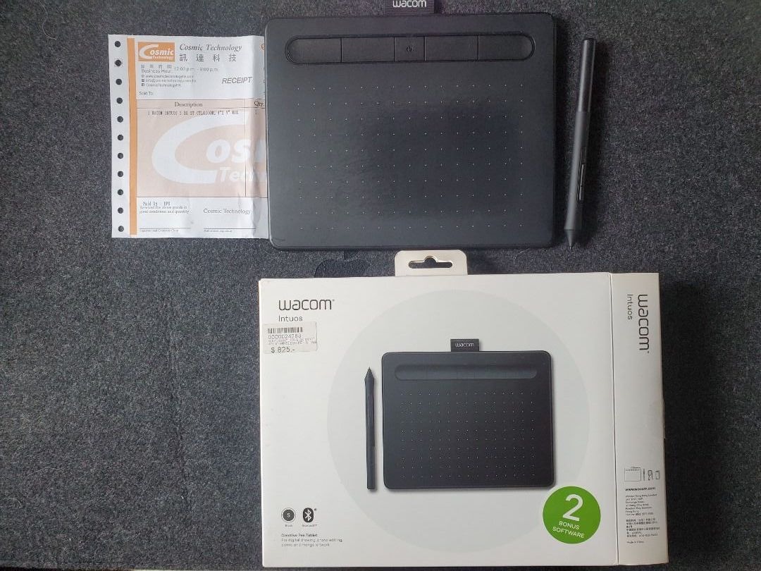 Wacom Intuos S Bluetooth CTL4100WL, 電腦＆科技, 商務用科技產品 - Carousell