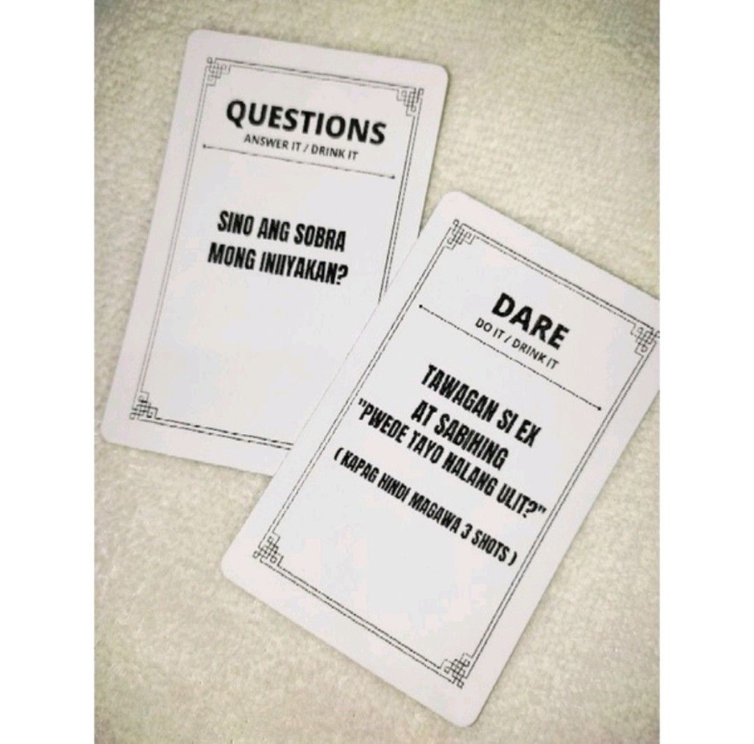 WALWAL NA! SHOT NA! CARD GAME, Hobbies & Toys, Books & Magazines ...