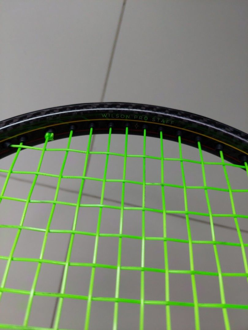 Wilson Prostaff PS 97 v13 315gm tennis racquet racket, Sports Equipment ...