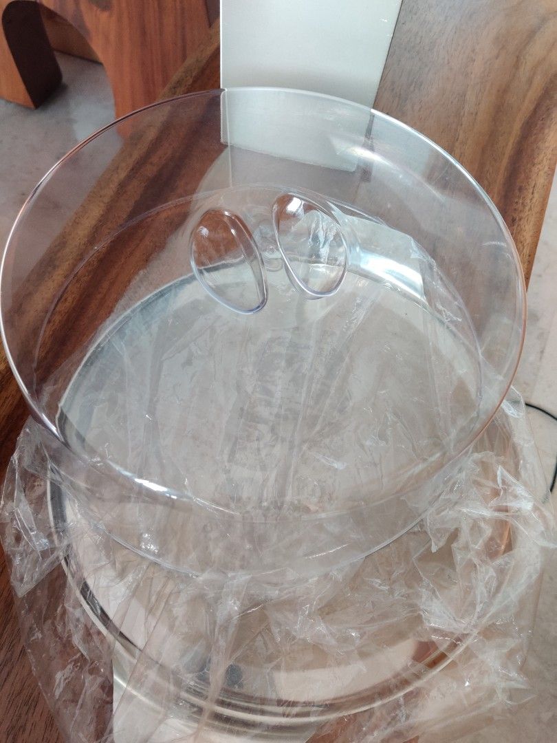 WMF Stainless steel cake plate with cover, Furniture & Home Living ...