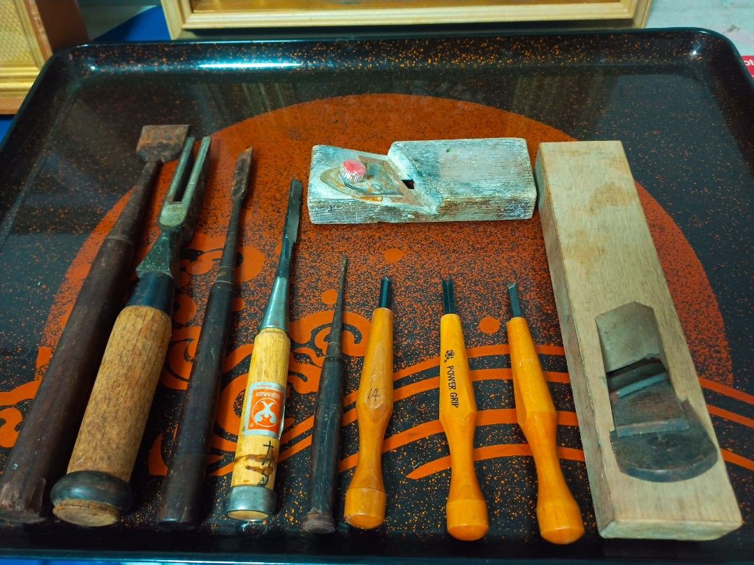 Wood tools katam and paet, Commercial & Industrial, Construction Tools & Equipment on Carousell