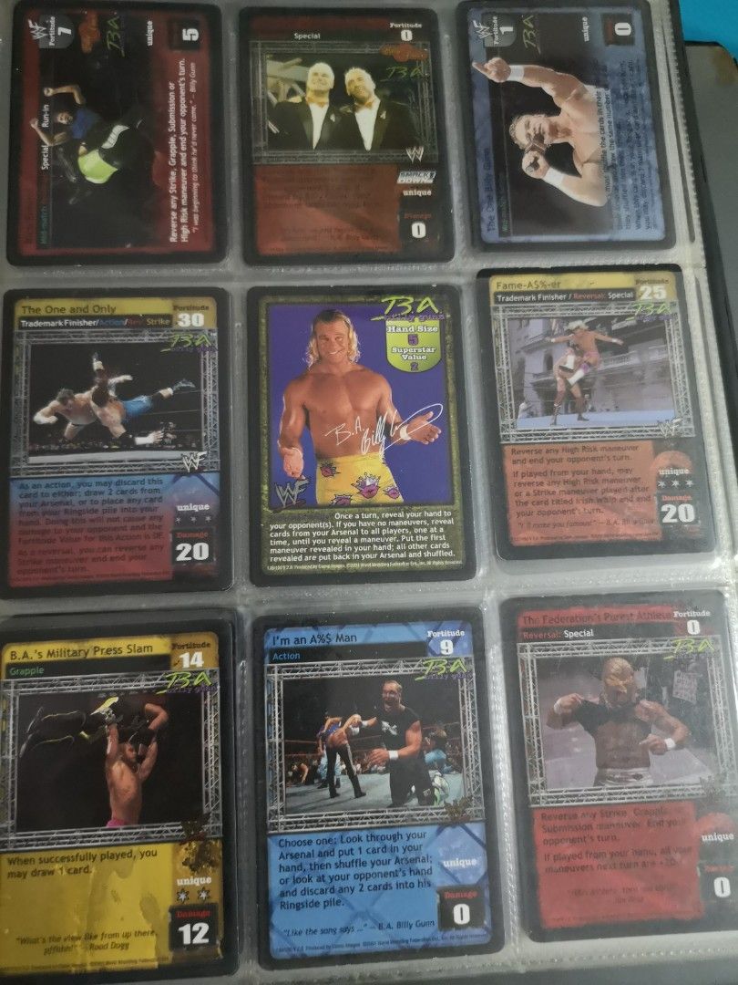 WWE Raw Deal Cards, Hobbies & Toys, Toys & Games on Carousell