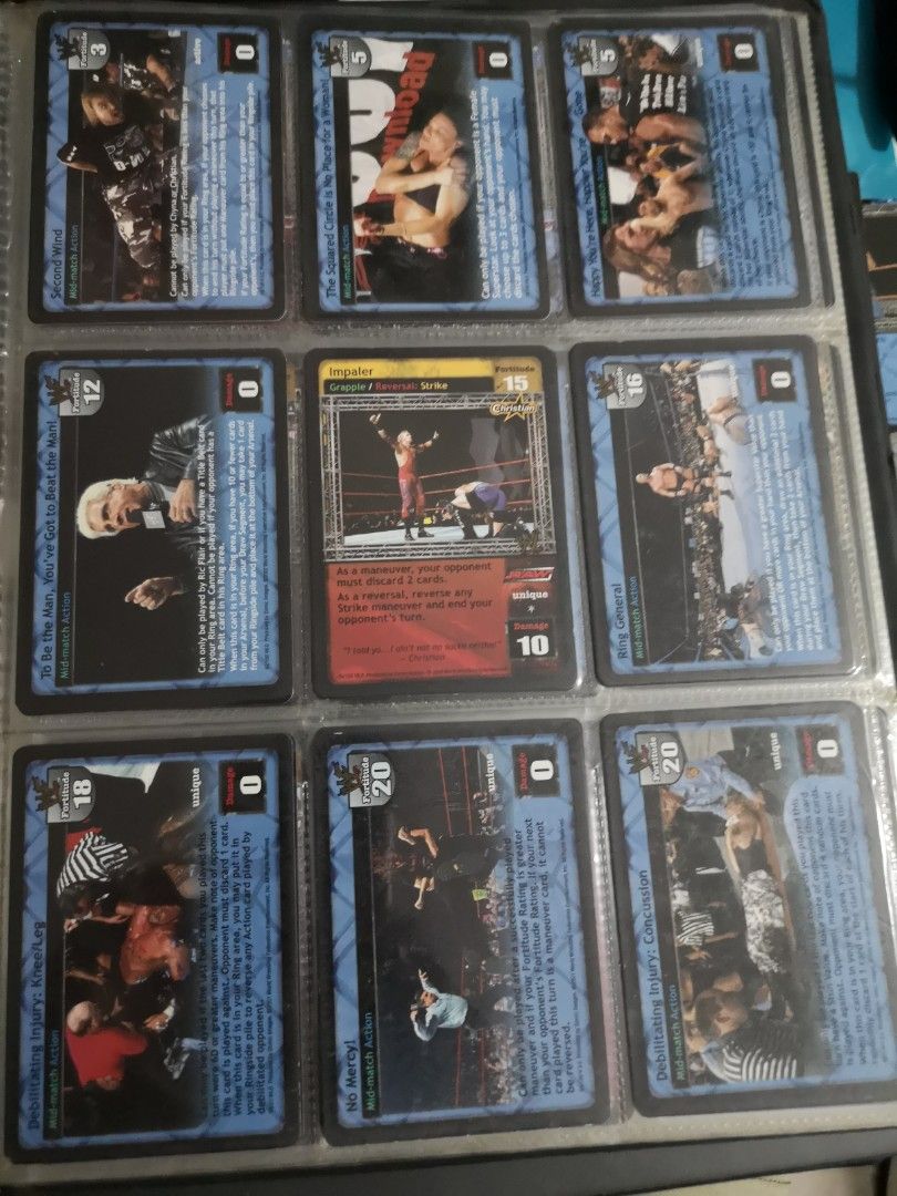 WWE Raw Deal Cards, Hobbies & Toys, Toys & Games on Carousell