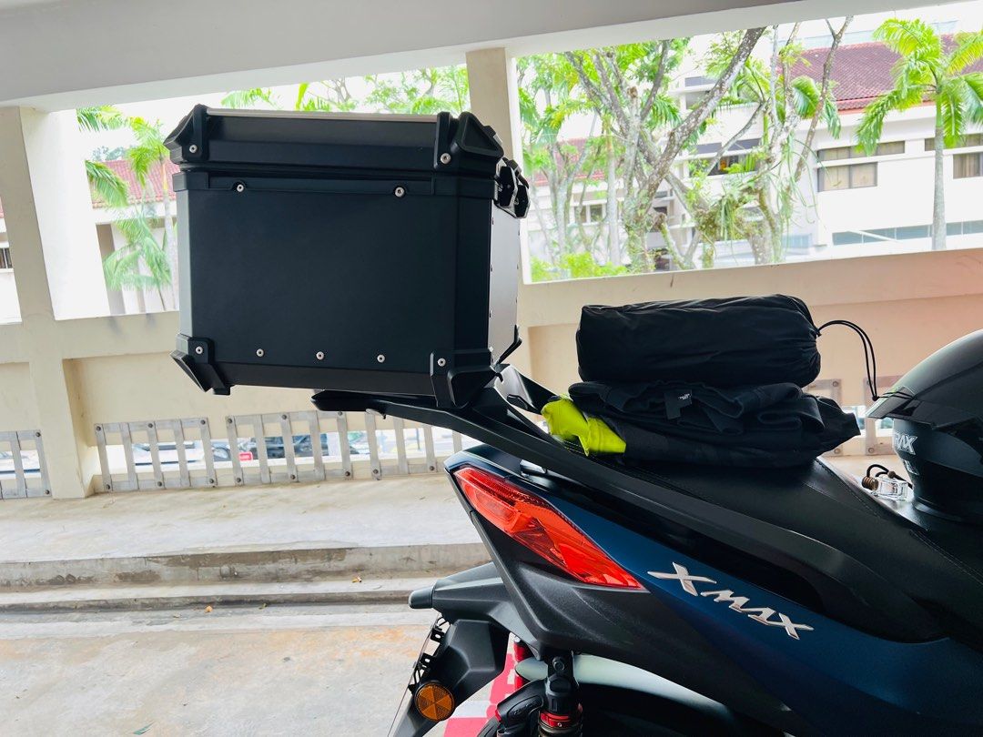 Xmax Rack & Box, Motorcycles, Motorcycle Accessories on Carousell