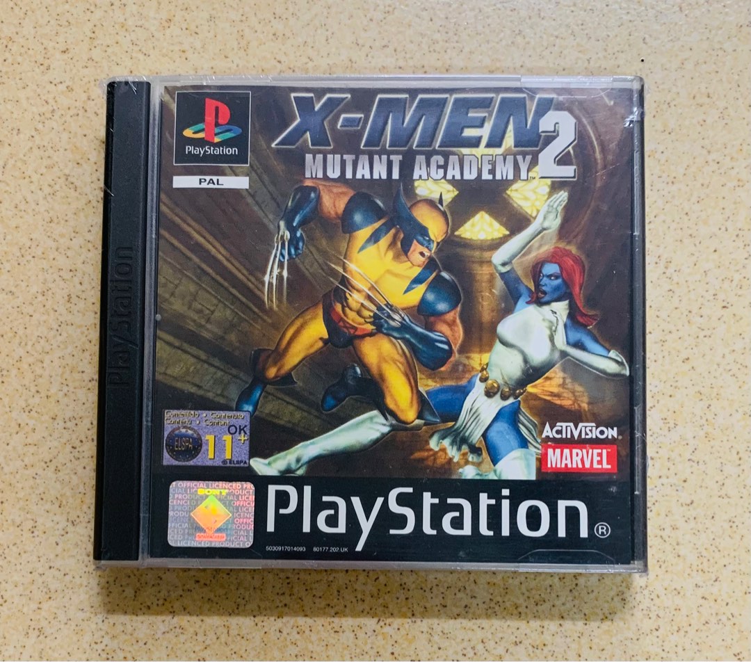 X-Men Mutant Academy 2 Playstation one (ps1), Video Gaming, Video Games, PlayStation on Carousell