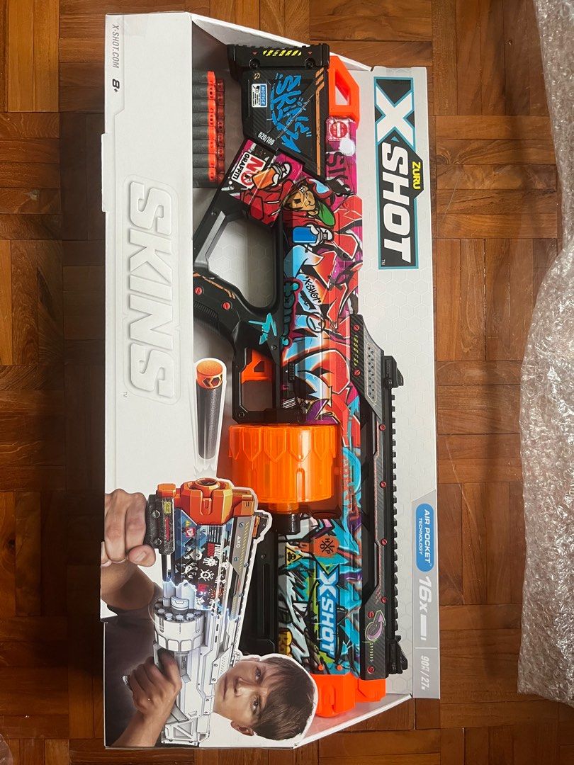 Xshot gun - Not nerf, 興趣及遊戲, 玩具 & 遊戲類 - Carousell