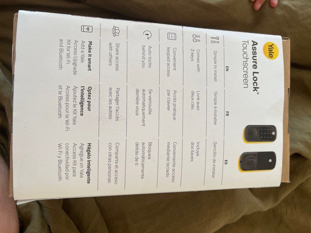 Yale Smart Lock, YRD226 with Bluetooth module, Furniture & Home Living ...