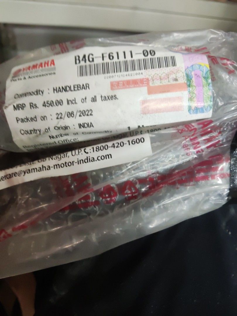 Yamaha fzs fz16 v3 handlebar, Motorcycles, Motorcycle Accessories on ...