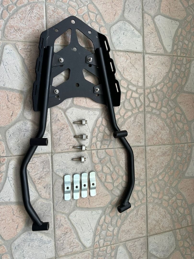 Yamaha Tenere 700 rear luggage rack, Motorcycles, Motorcycle ...