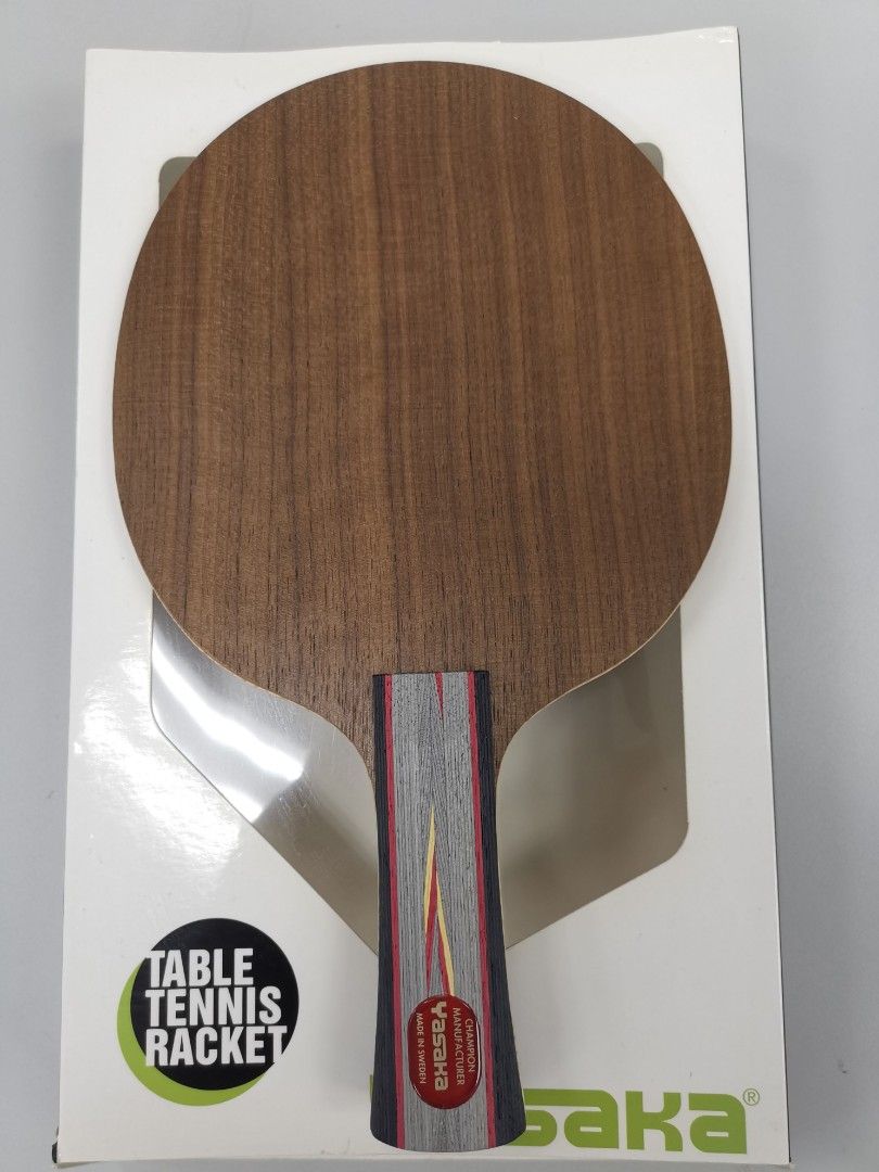 Yasaka Malin Extra Offensive FL Red Label, Sports Equipment, Sports & Games, Racket & Ball ...