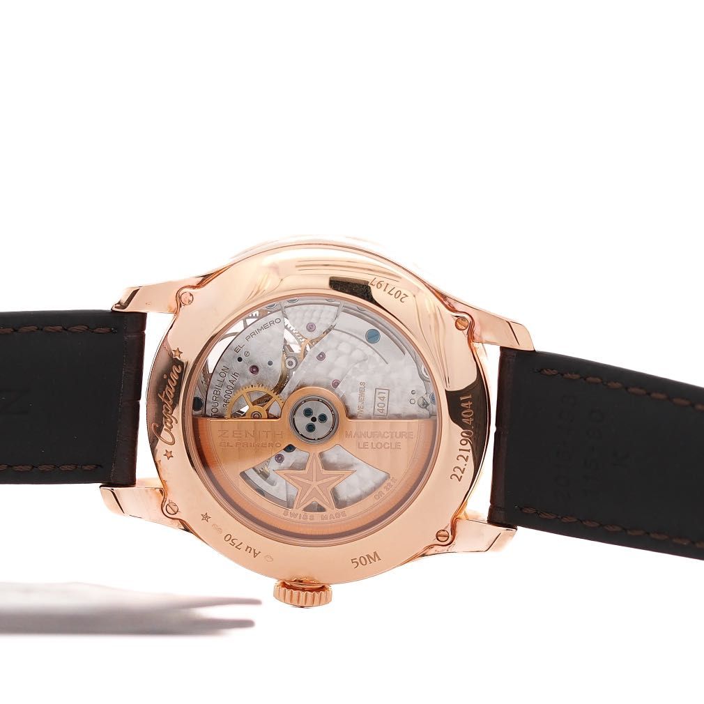 Zenith Captain Tourbillon 40mm with Factory Baguette Diamonds, Luxury ...