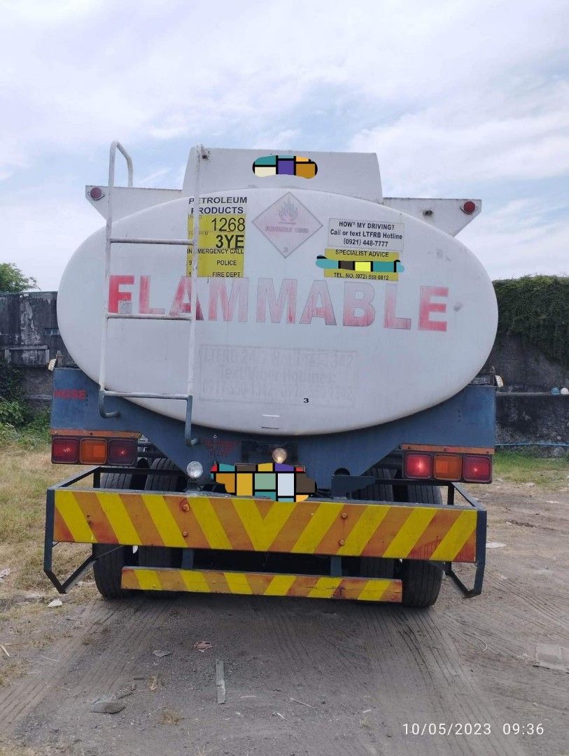 14,000 liters capacity rigid type tanker on Carousell