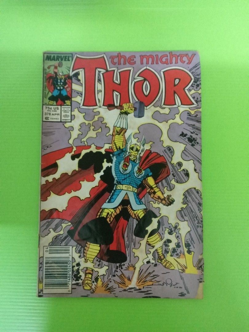 1st app Thor New Battle Armour ! Thor #378 ( Walter Simonson - Cover ...
