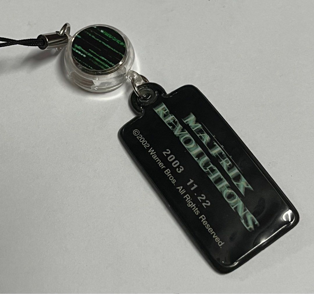 2003 The Matrix Revolutions Keychains Rare, Hobbies & Toys ...