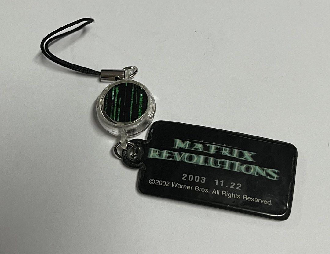 2003 The Matrix Revolutions Keychains Rare, Hobbies & Toys ...