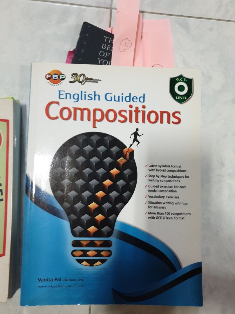 2022 GCE O level English Guided Compositons, Hobbies & Toys, Books ...