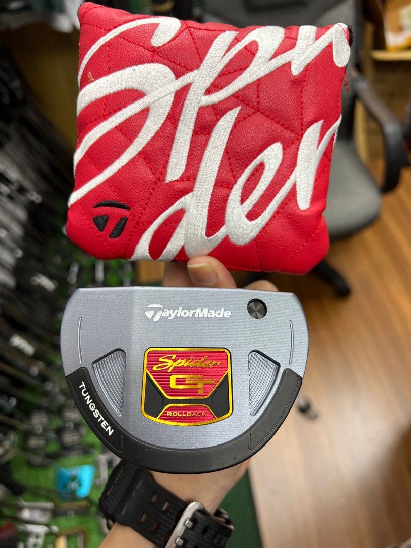 2023 Taylormade Spider GT Rollback Putter (35 inch) + Headcover (TM ...