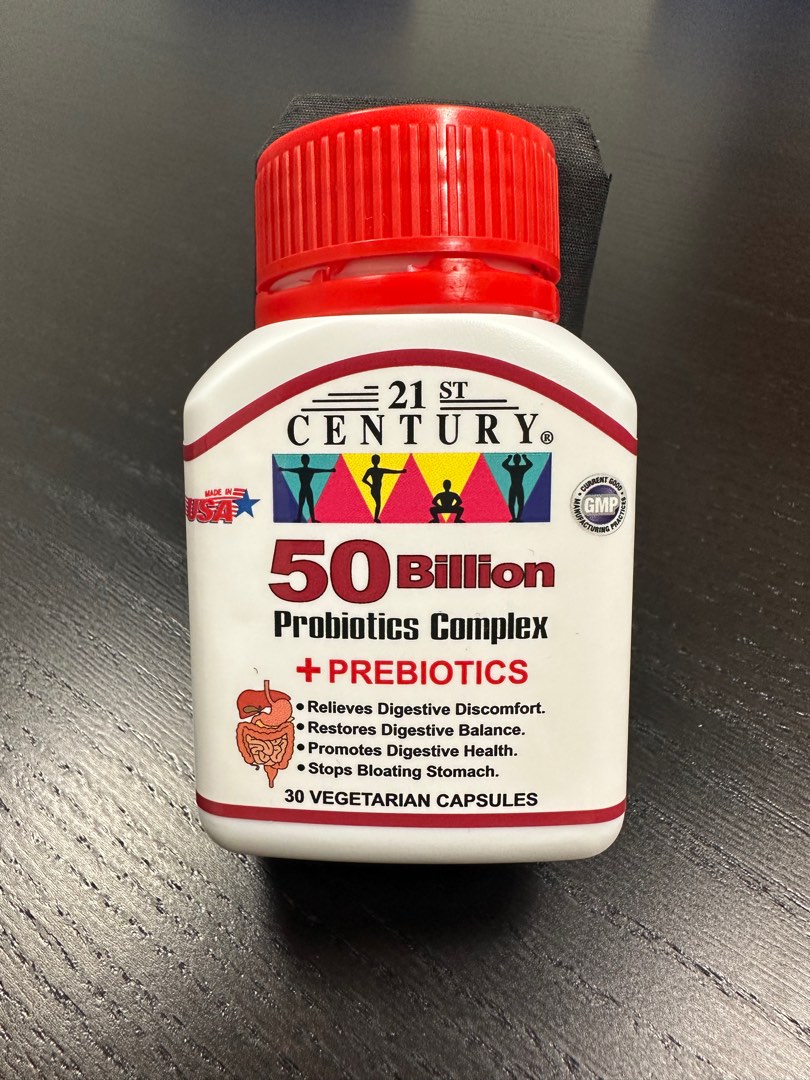 21st Century - 50 Billion Probiotic Complex + Prebiotics (HALAL ...