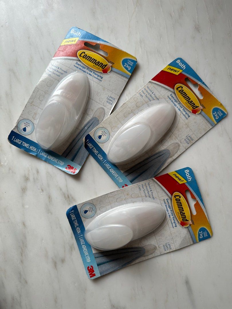 3M Commando Hooks, Furniture & Home Living, Home Improvement ...