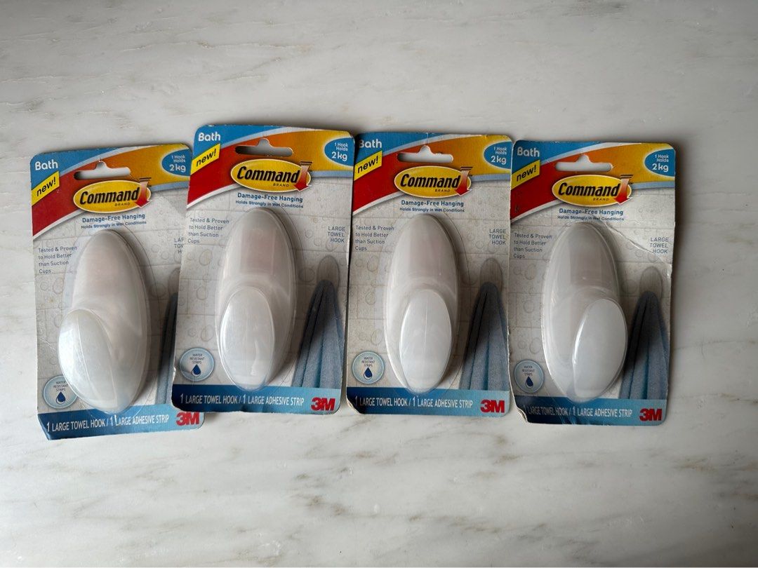 3M Commando Hooks, Furniture & Home Living, Home Improvement ...