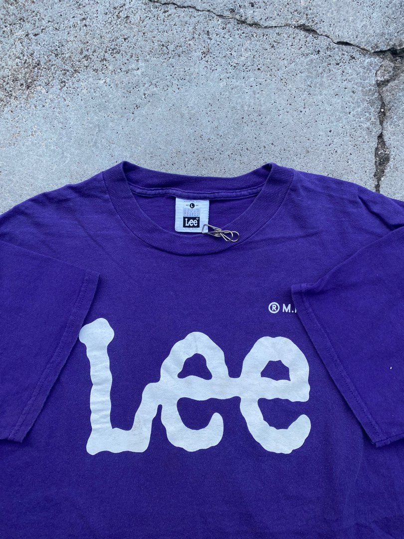[ L ] Lee Tshirt, Men's Fashion, Tops & Sets, Tshirts & Polo Shirts on ...