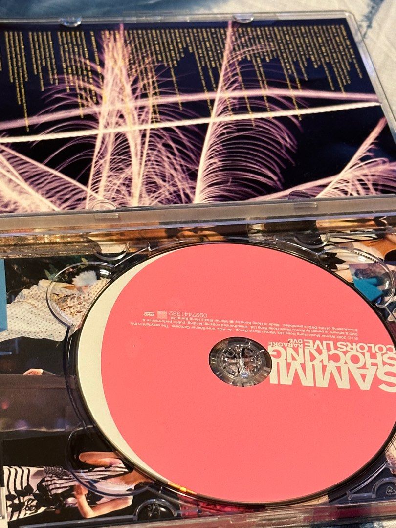 鄭秀文 Sammi Shocking Colours 螢光粉紅 LIVE DVD 2000年代廣東歌 演唱會, 攝影器材, 攝影配件, 其他 ...